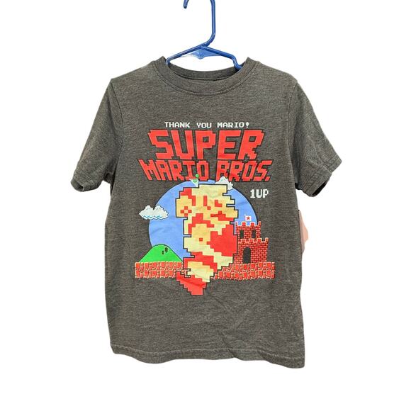 Nintendo | Shirts | Last Chance Item 55 Gray Super Mario Bros Ss ...